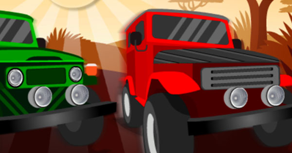 Africa Jeep Race - Play Online at GoGy Games