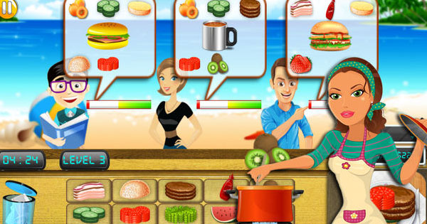 Cooking Chef Beach Bistro - Play Online at GoGy Games