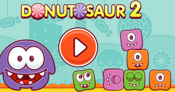 Donutosaur 2 - Play Online at GoGy Games