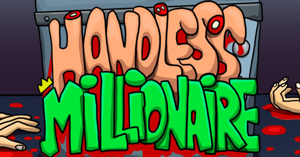 Handless Millionaire game - grab that cash while you can!