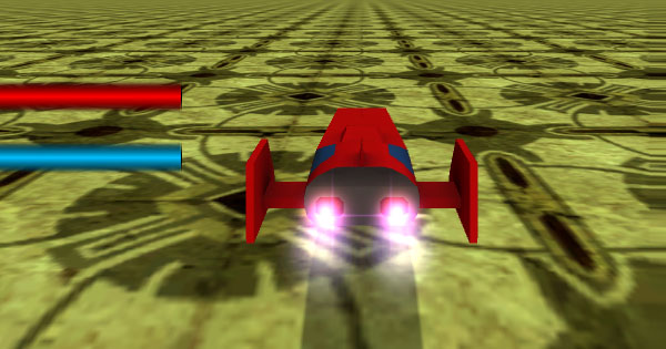 Hover Racer Pro - 3D anti-grav adventure at GoGy Free Games