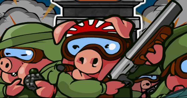 Kamikaze Pigs - Play Online at GoGy Games