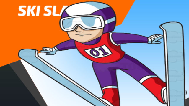 Ski Slalom 3D - Play Online at GoGy Games