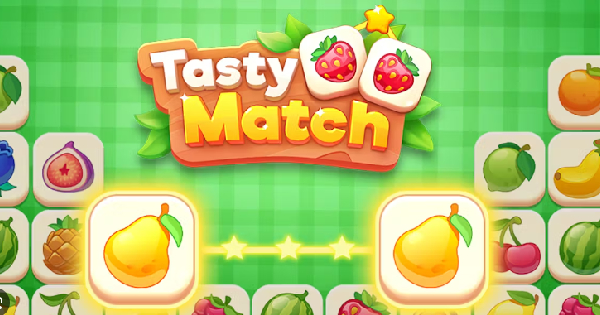 Tasty Match: Mahjong Pairs - Play Online at GoGy Games